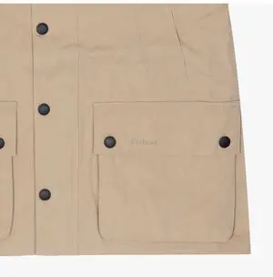 Barbour Bedale Corduroy-collar Long-sleeved Shirt Jacket