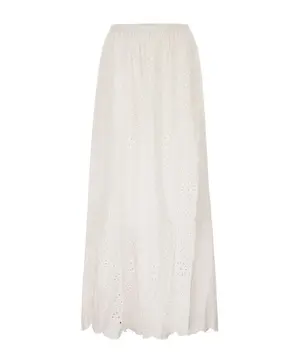 MC2 SAINT BARTH Jenny Sangallo Skirt - White