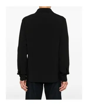 Aspesi Flannel Curved Hem Shirt Jacket