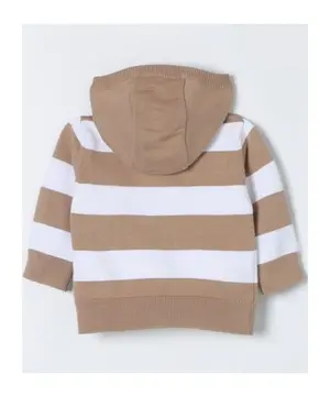 Hugo Boss Striped Knit Hoodie