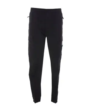 Stone Island Logo Casual Pants - Blue