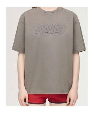 ADIDAS ORIGINALS Avavav Logo T-shirt - Grey Four