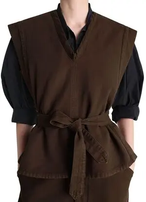LEMAIRE Sleeveless V-neck Top