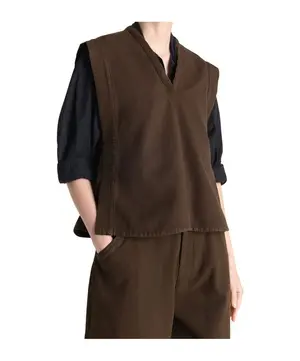 LEMAIRE Sleeveless V-neck Top