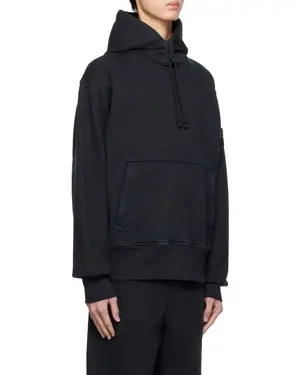 Stone Island Compass Patch Drawstring Hoodie