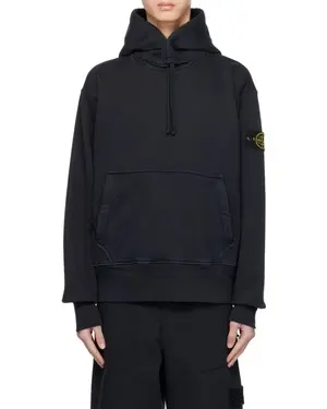 Stone Island Compass Patch Drawstring Hoodie