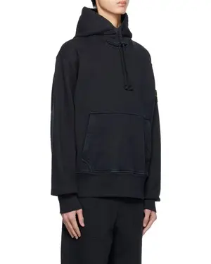 Stone Island Compass Patch Drawstring Hoodie