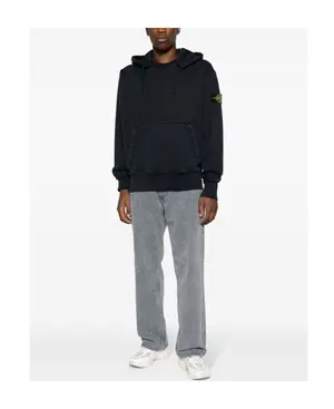Stone Island Compass Patch Drawstring Hoodie