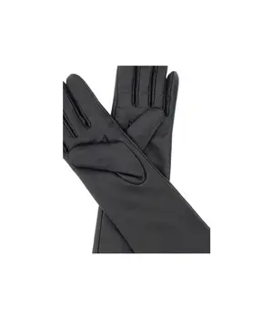 GIANNI CHIARINI Logo-rivet Leather Gloves