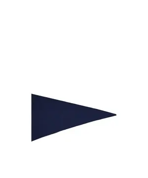 Lela Rose Kefia Triangular Headscarf - Black
