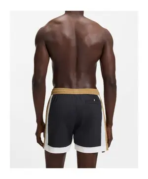 Hugo Boss Logo-printed Swim Shorts