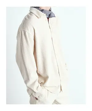American Vintage Corduroy Shirt - White