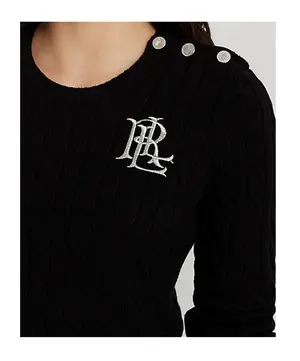 Ralph Lauren Logo Embroidered Knitted Jumper