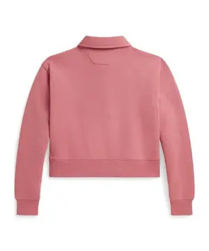 Polo Ralph Lauren Logo-print Quarter-zip Sweater