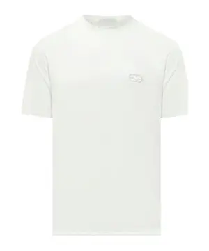 Emporio Armani Logo Crew-neck T-shirt - White