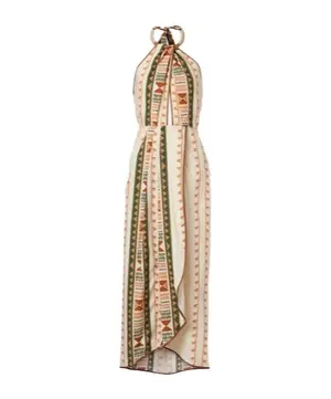 Johanna Ortiz Centro Del Cielo" Printed Cotton Midi Dress