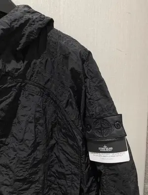 Stone Island Crinkle-finish Hooded Jacket