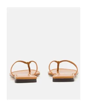 Tory Burch Logo Plaque Thong Sandals