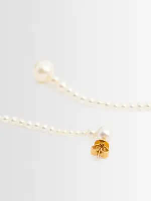 Sophie Bille Brahe Pearl Drop Earrings