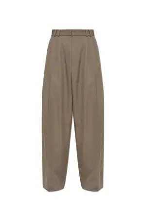 Studio Nicholson Pleated Wide Leg Pants - No