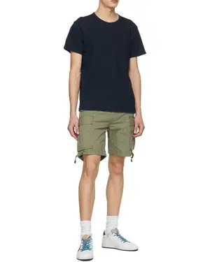 Ralph Lauren Navy Blue Logo Round-collar T-shirt