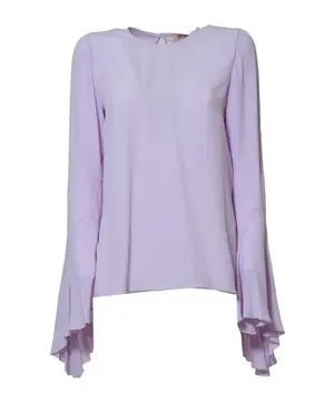 N.21 Logo Long-sleeved Blouse - No