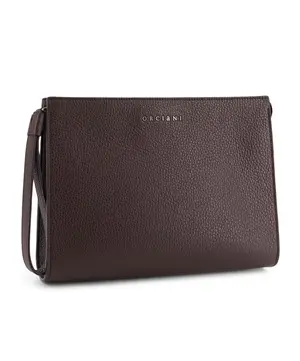 ORTIGNI Ebony Zip Wristlet Bag