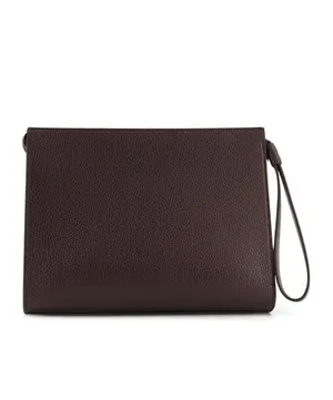 ORTIGNI Ebony Zip Wristlet Bag
