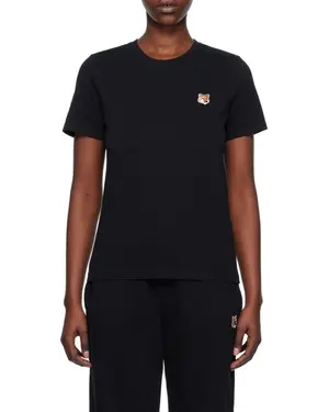 Maison Kitsuné Fox Head Patch Crewneck T-shirt