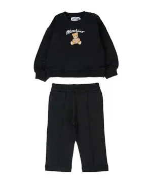 Moschino Crewneck Sweatshirt And Sweatpants Two-pack - Black