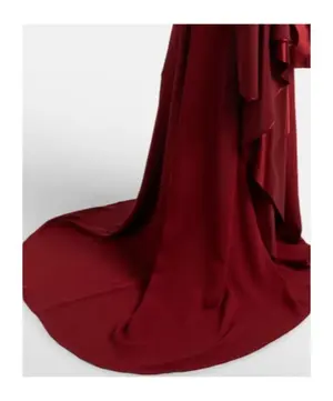 Alex Perry Draped Silk Corset Gown