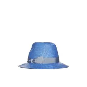 Borsalino Straw Ribbon Band Hat
