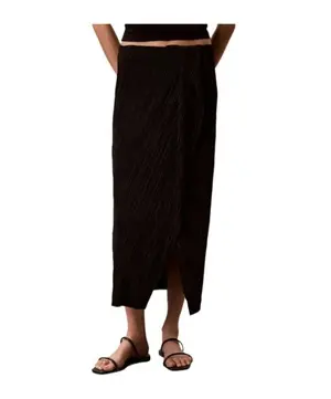 Calvin Klein Pleated Midi Skirt