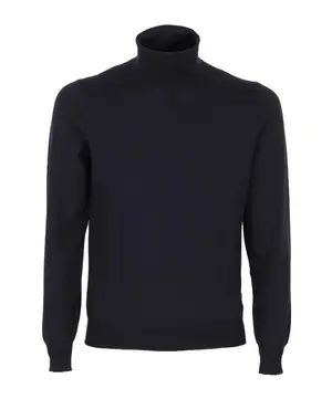 Tagliatore Turtleneck Sweater - Black