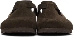 BIRKENSTOCK Boston Soft Suede Slippers