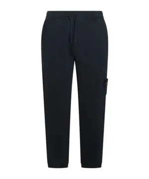 Stone Island Compass-patch Drawstring Track Pants - Blue
