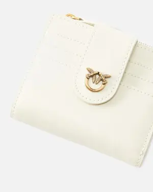 Pinko Logo Plaque Bi-fold Wallet
