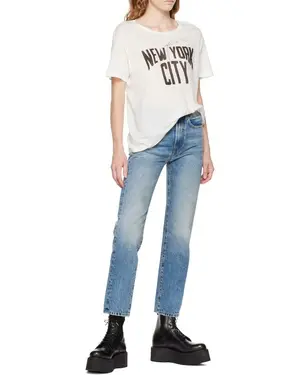 R13 Logo Jeans