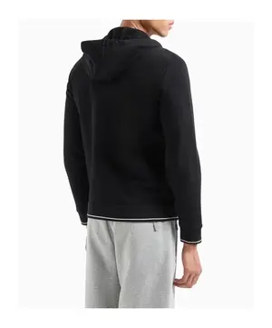 Armani Exchange Logo-print Zip-up Hoodie