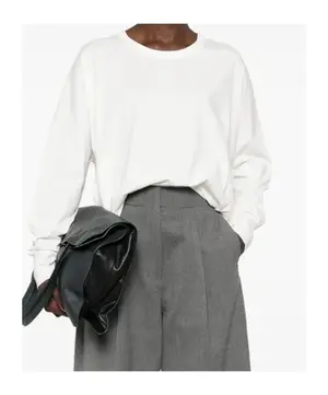 Studio Nicholson Oversized Long Sleeve T-shirt - No
