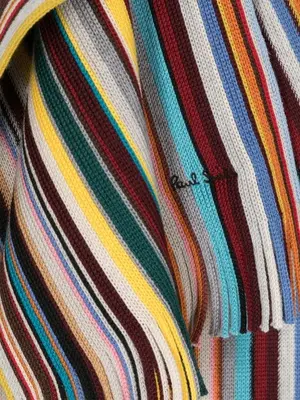 Paul Smith Scarf With Stripe Pattern