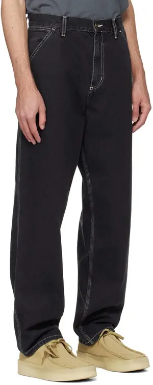 Carhartt Work In Progress Mid-rise Relaxed-fit Jeans