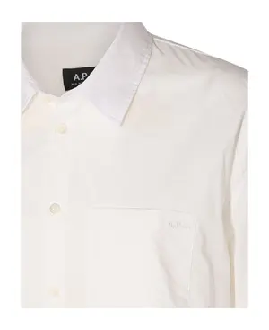 A.p.c. Collared Button-up Shirt