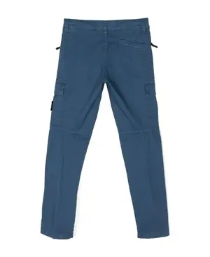 Stone Island Logo Patch Cargo Pants