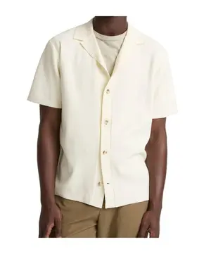 Vince Short Sleeve Shirt - Cream