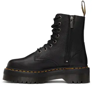 Dr. Martens Jadon Iii Round Toe Platform Combat Boots - Black