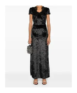 Ermanno Scervino Short Sleeve Dress