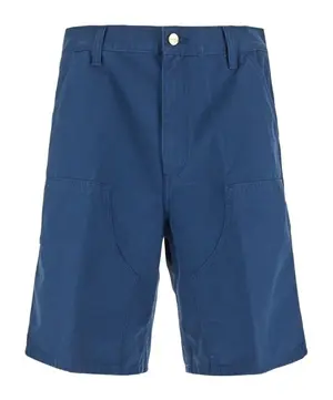 Carhartt Work In Progress Double Knee Shorts - Blue