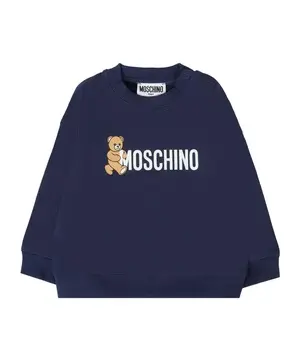 Moschino Logo Sweatshirt - Blue