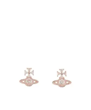 VIVIENNE WESTWOOD Saturn-shaped Earrings - Yellow